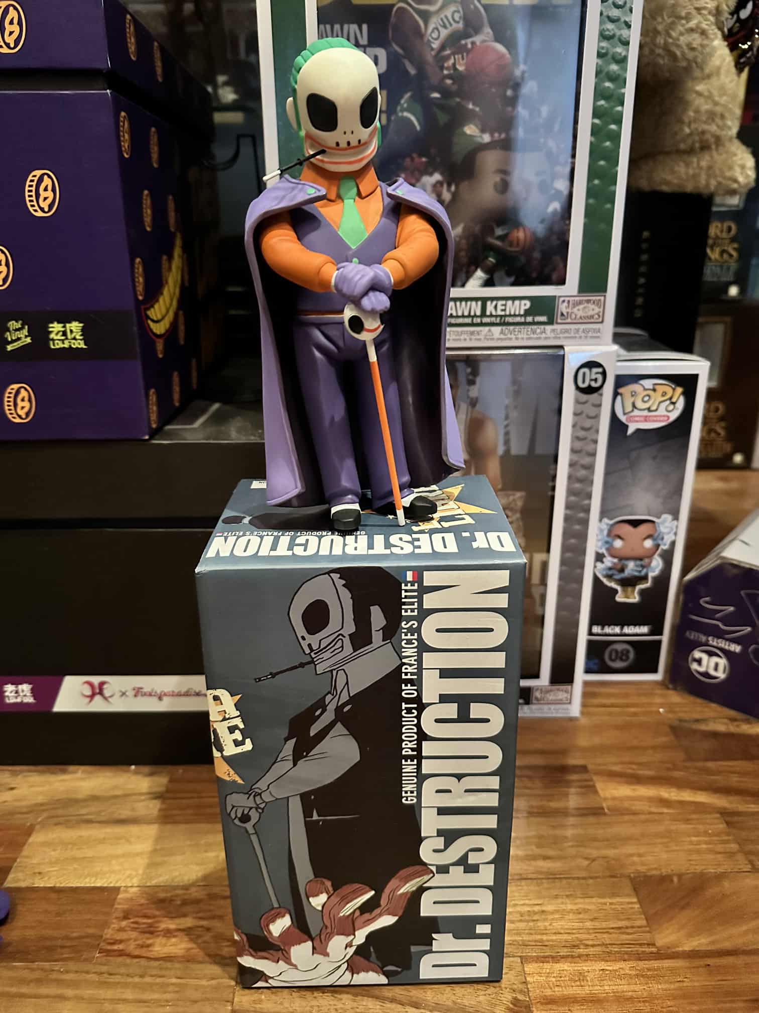 DR. DESTRUCTION ART TOY LUCHA LIBRE WILD EDITION DISPLAYED CONDITION | Lazada PH