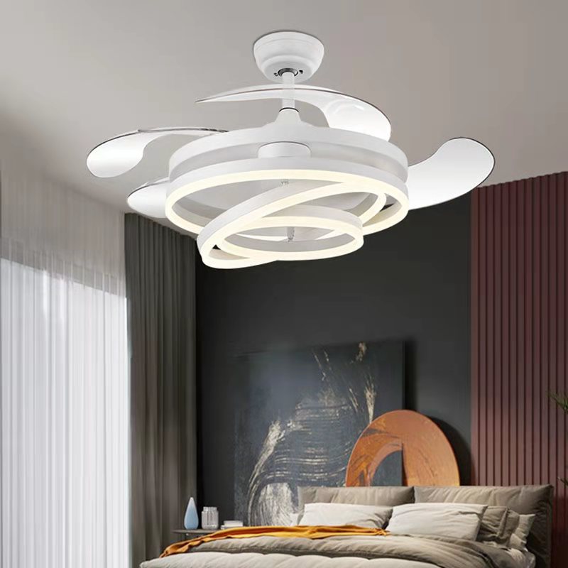 Sunshine Ceiling Fan Chandelier Ceiling Light With Fan 42Inch Inverter ...
