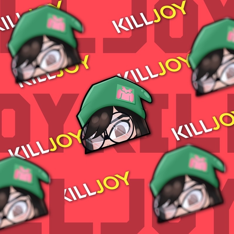 moisturize Valorant Peeker Sticker - KillJoy Chibi | Lazada PH