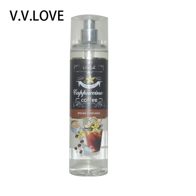 V.V.LOVE 250ml Cappuccino Coffee Refreshing Long Lasting Fragrance Mist ...