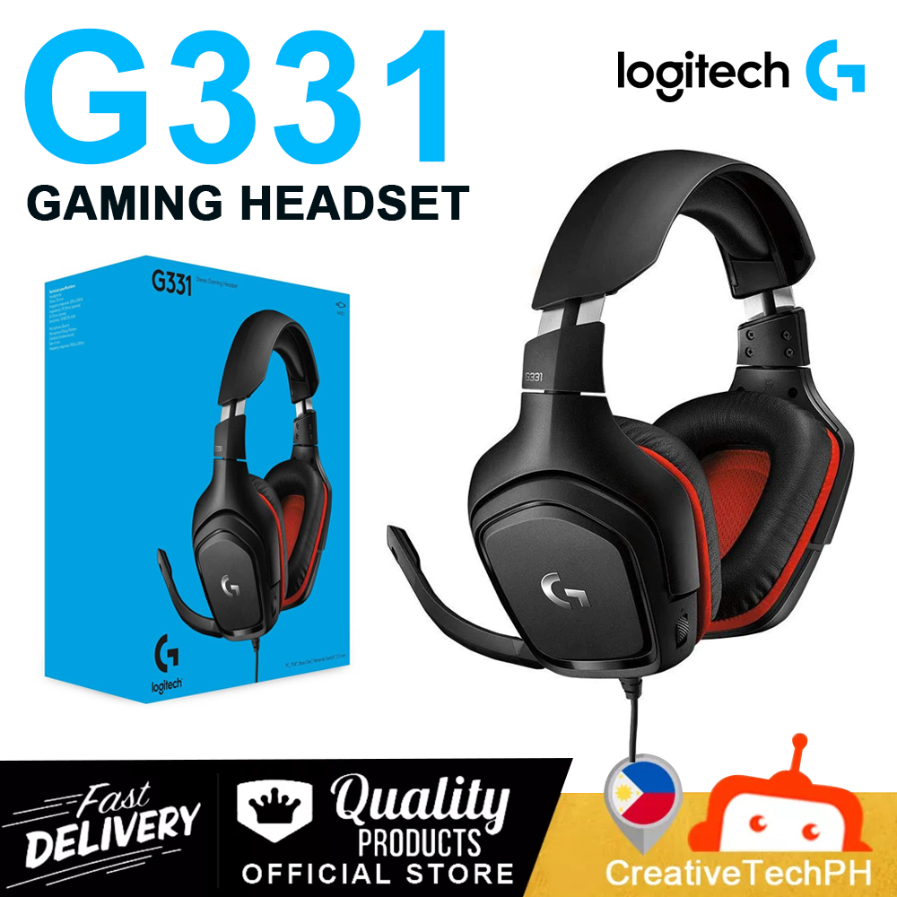 LOGITECH G331 LEATHERETTE STEREO GAMING HEADSET | Lazada PH