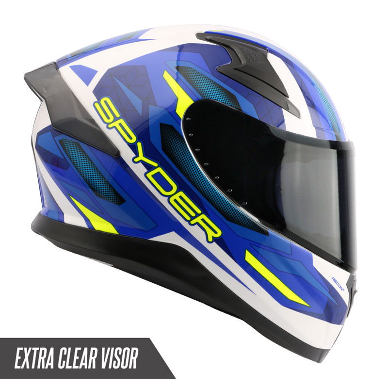Spyder Full-face Helmet with Dual Visor Recon 2.0 GD Series 1 (with ...