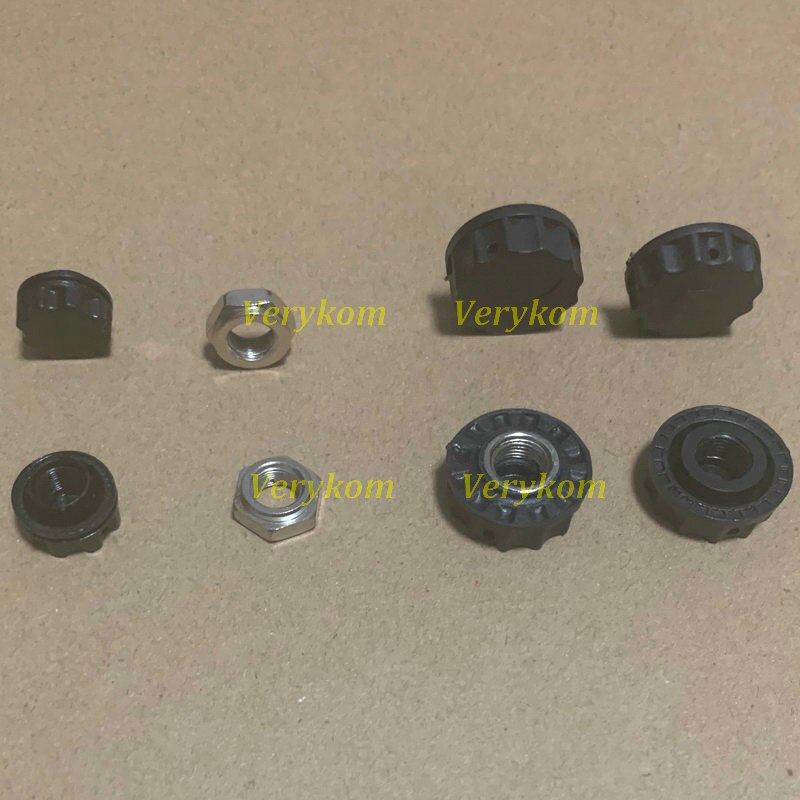 10pcs/lot Pneumatic Solenoid Valve Nut Airtac Valves Cap M7*0.5 M8*0.75 ...