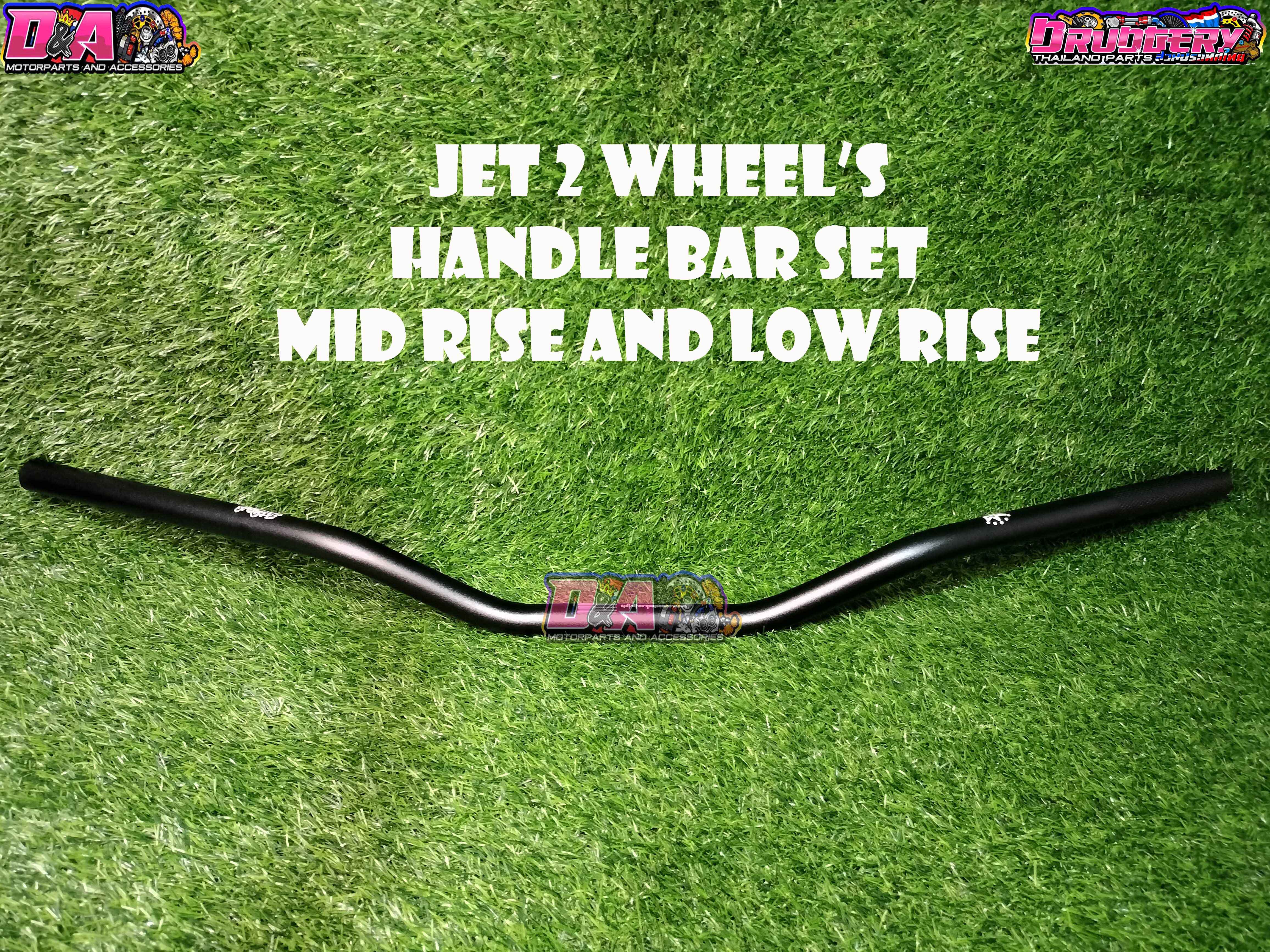 JET'S 2 WHEEL'S HANDLE BAR MID RISE AND LOW RISE NMAX 155 V1 / NMAX 155 ...