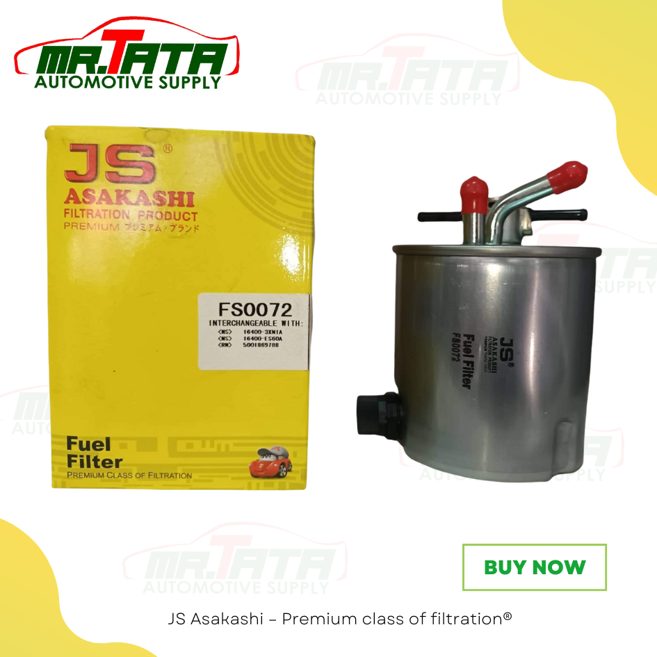 JS Asakashi FUEL FILTER METAL for NISSAN URVAN NV350 2.5 12~ INJECTOR ...