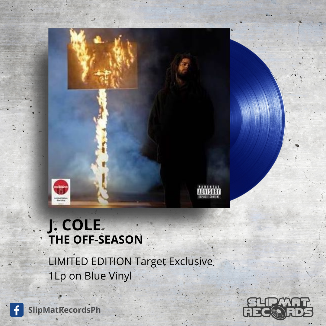 J. Cole - The Off-Season LIMITED EDITION Target Exclusive ￮ 1LP on Blue ...