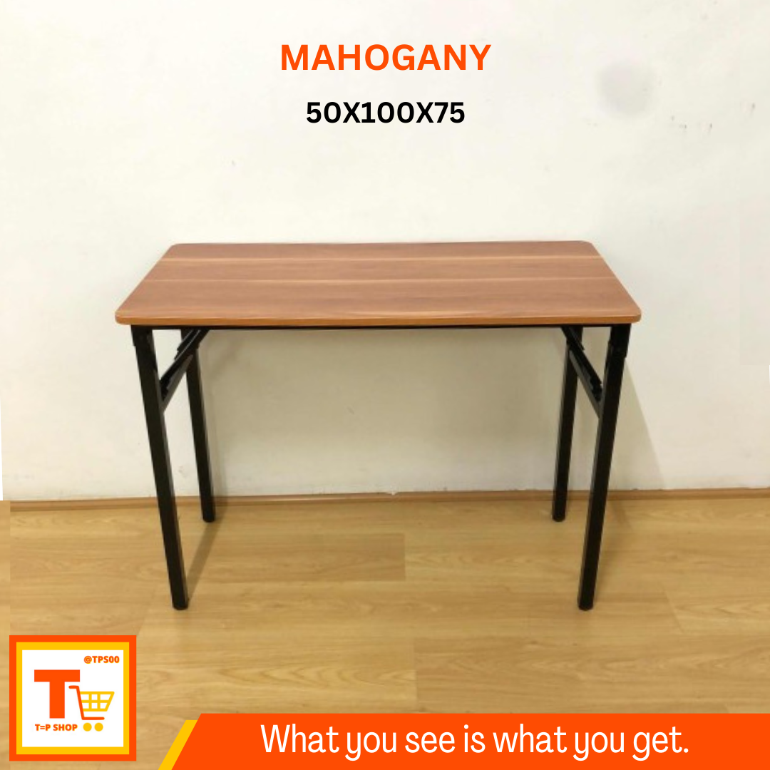 FOLDABLE TABLE - DINING TABLE / OFFICE TABLE / STUDY TABLE (MAHOGANY ...