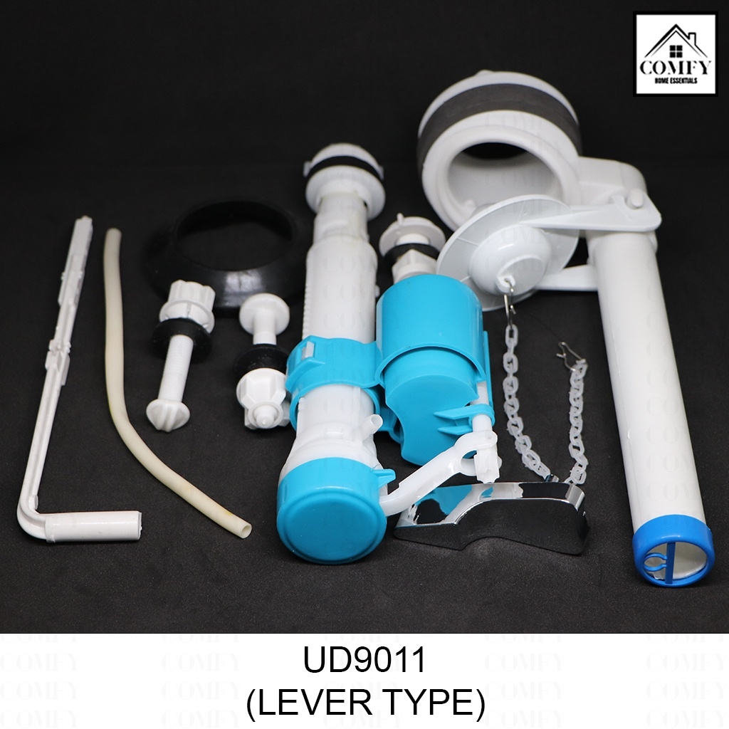 CR Toilet Bowl Water Tank Fittings Set Single Double Push Button or ...