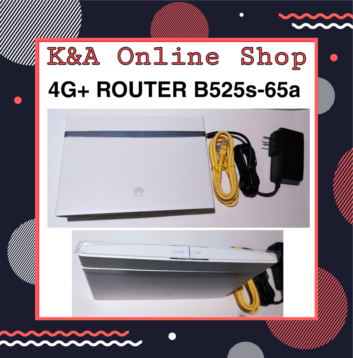 Huawei LTE/4G+ White Mamba Modem B525s-65a (OPENLINE) | Lazada PH