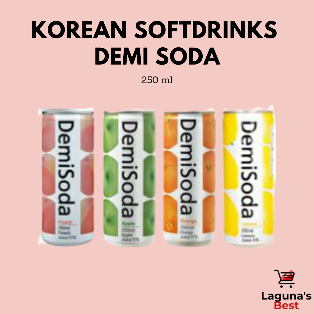 Korean Soft Drinks Demi Soda 250 ml | Lazada PH