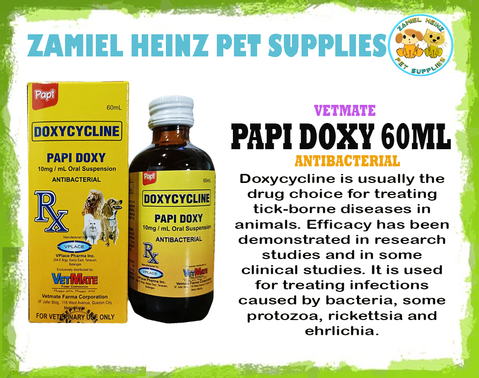 PAPI Doxy Antibacterial (10mg/ml Oral Suspension) | Lazada PH
