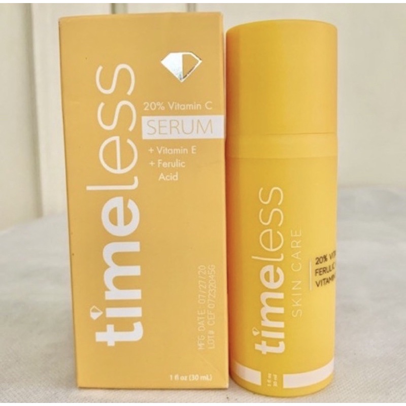 Timeless Skin Care 10% and 20% Vitamin C Plus E Ferulic Acid Serum ...