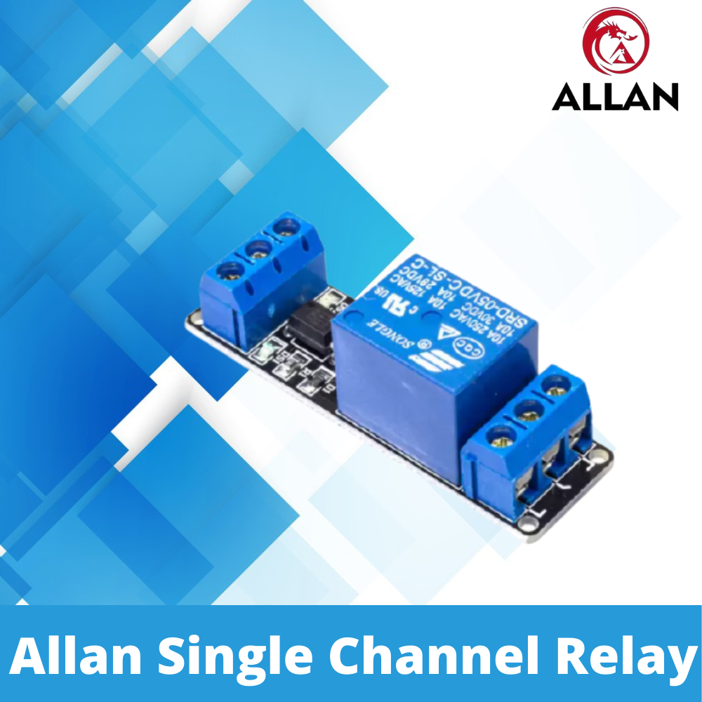 Allan Single Channel Relay 1 Channel Relay 1-Way Relay Module 1CH 5V l ...