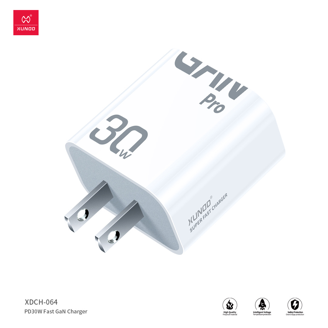 XUNDD XDCH-064 30W PD Fast Charger 30 Watts Fast Charge Suitable for Iph 15 Series | Lazada PH