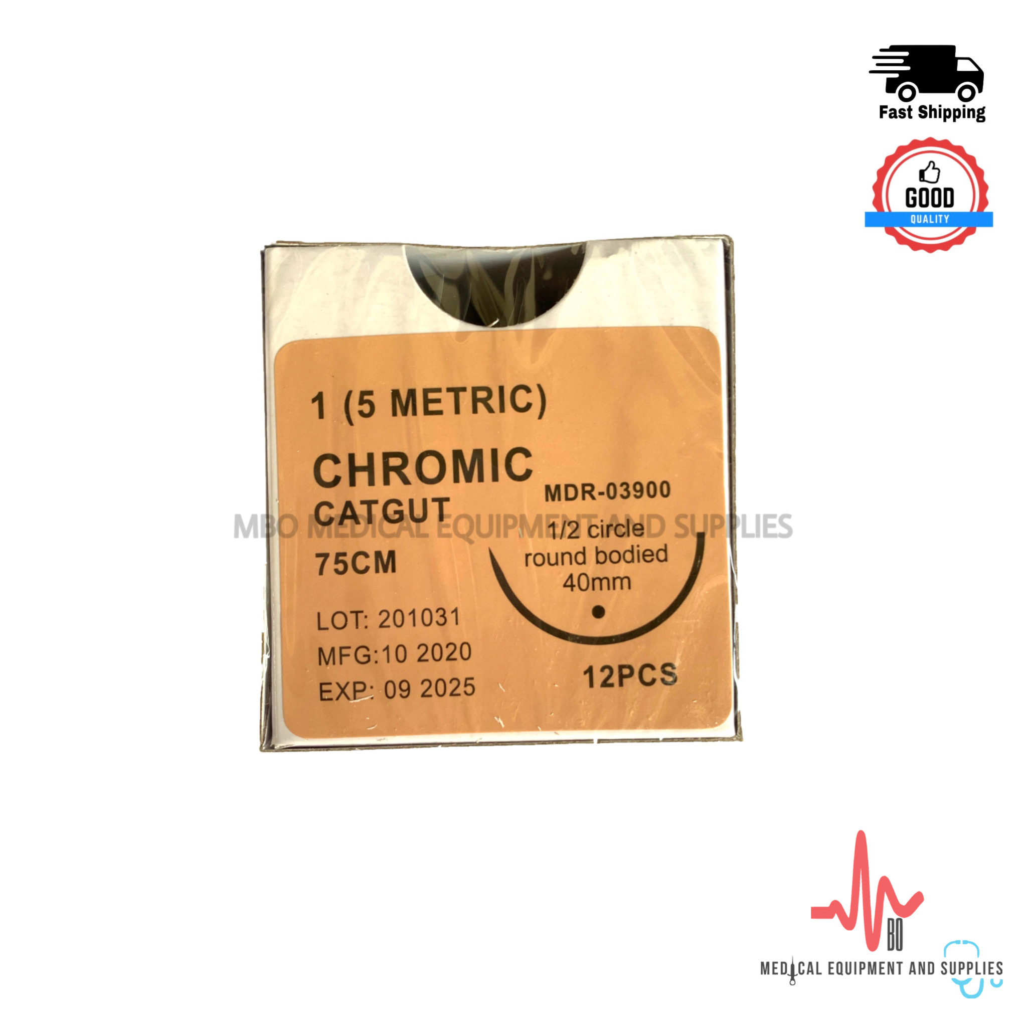 Surgitech/Tudor Suture Chromic Round 1/0 - 12PCS/BOX | Lazada PH