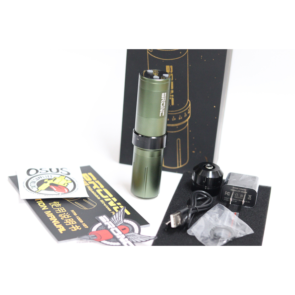 BRONC V12 Wireless Swiss Motor Pen Adjustable Stroke | Lazada PH