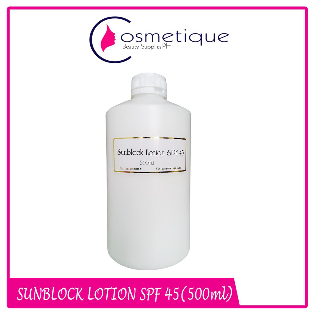 Sunblock Lotion SPF45 500ml | Lazada PH