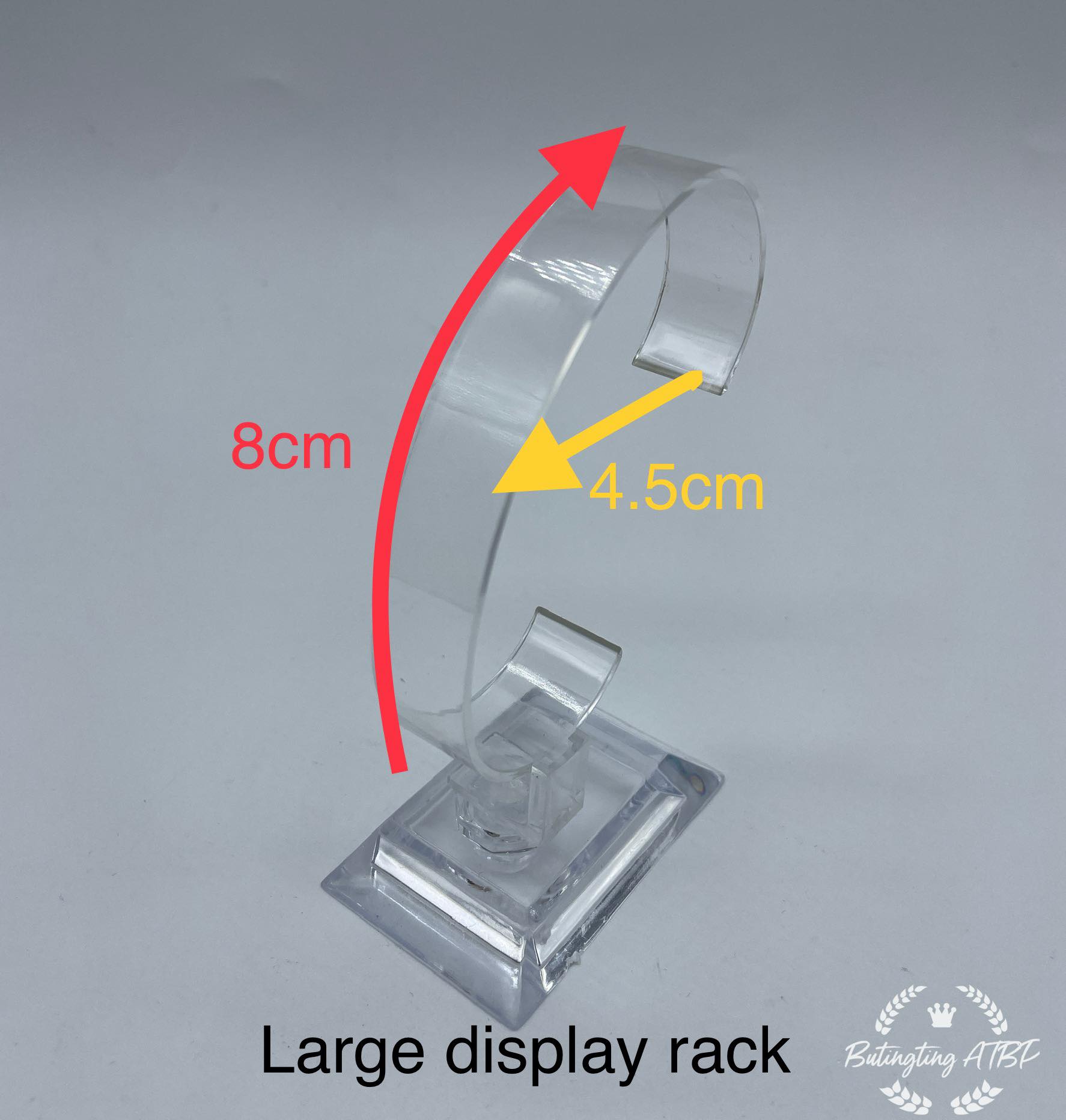 Acrylic C-shape watch display rack | Lazada PH