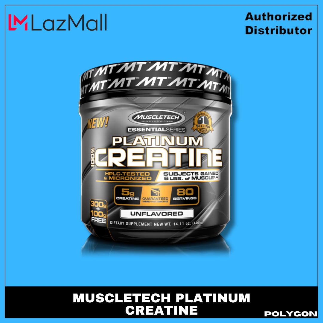 Creatine Monohydrate Powder | MuscleTech Platinum | Pure Micronized ...