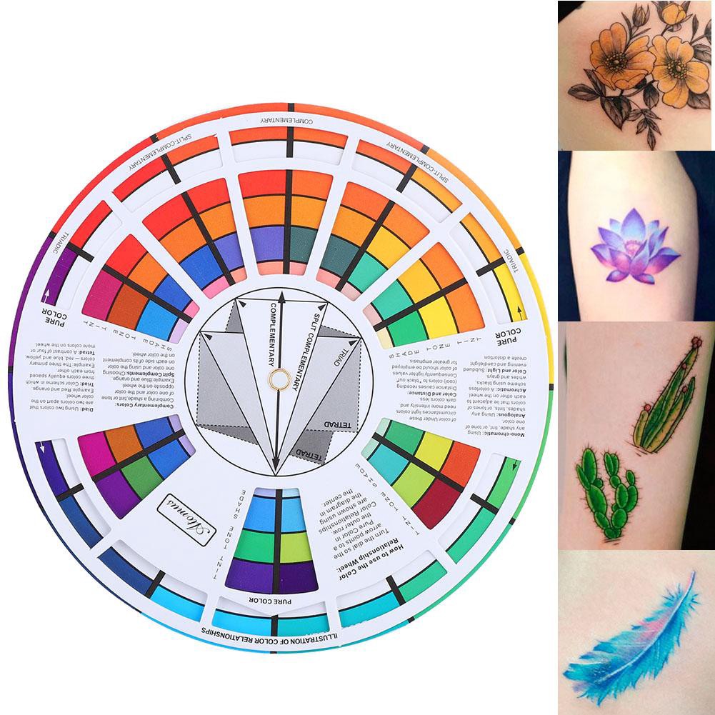 Life is beautiful TATTOO COLOR WHEEL CHART FOR COLOR CORRECTIONS ...