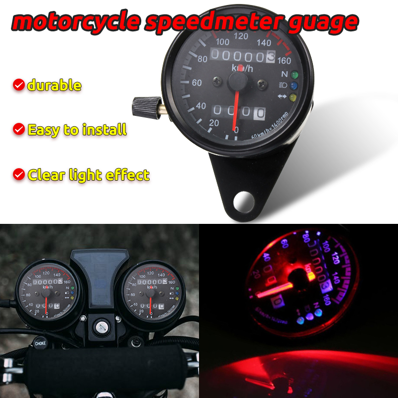 Pinph LED Backlight Signal Motorcycle dash cam Odometer Speedometer ...