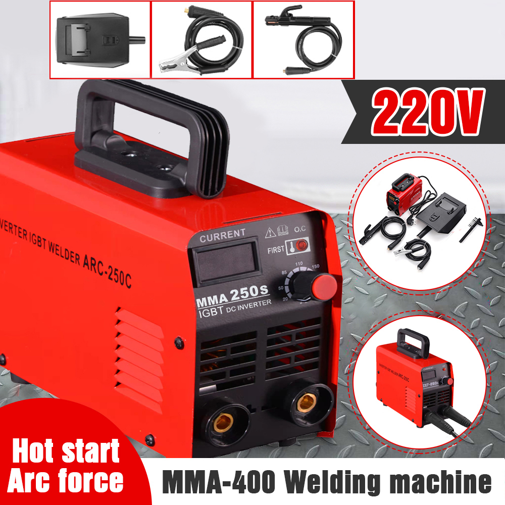Welding Machine MMA-250 Portable IGBT Inverter MMA Welder ARC Welding ...