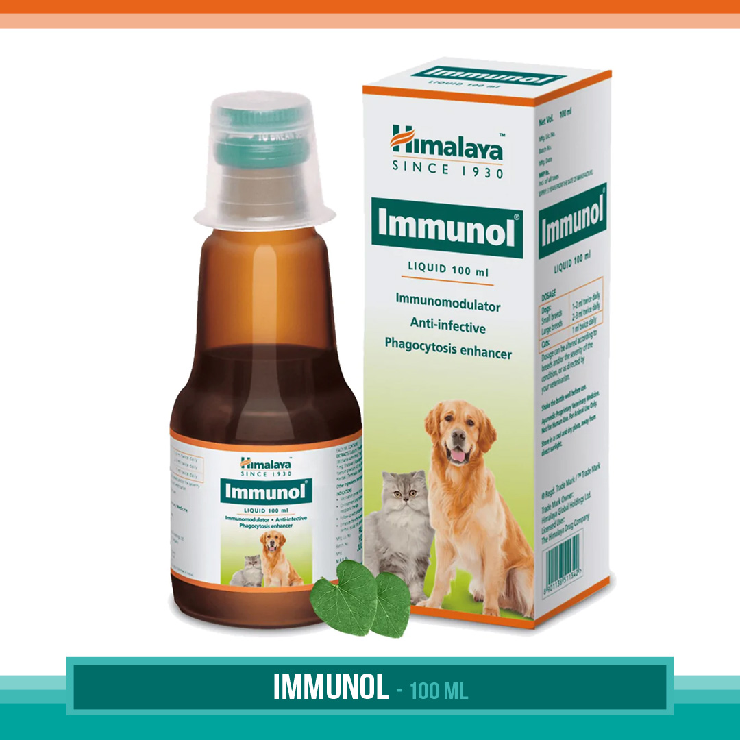 Himalaya Since 1930 Immunol Liquid 100ml Immunomodulator Anti-Infective ...