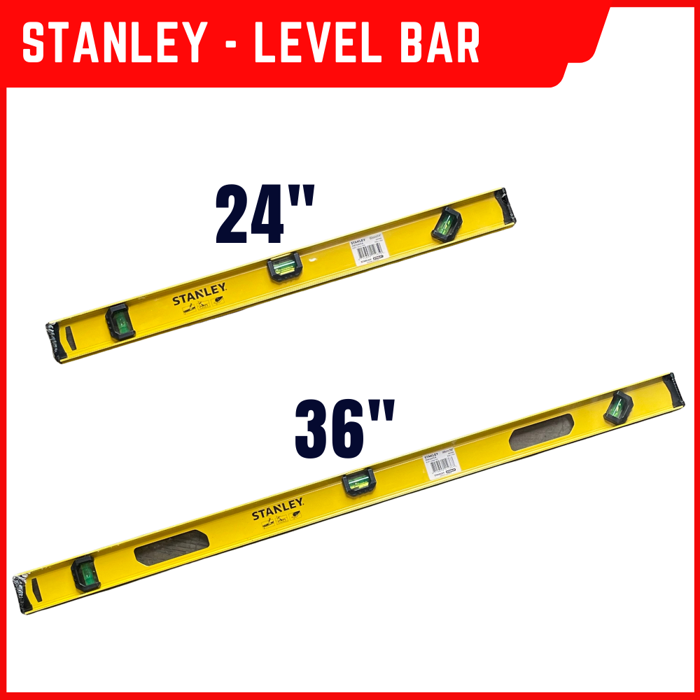 Stanley Level Bar (Available Lenght: 24 inches and 36 inches) | Lazada PH
