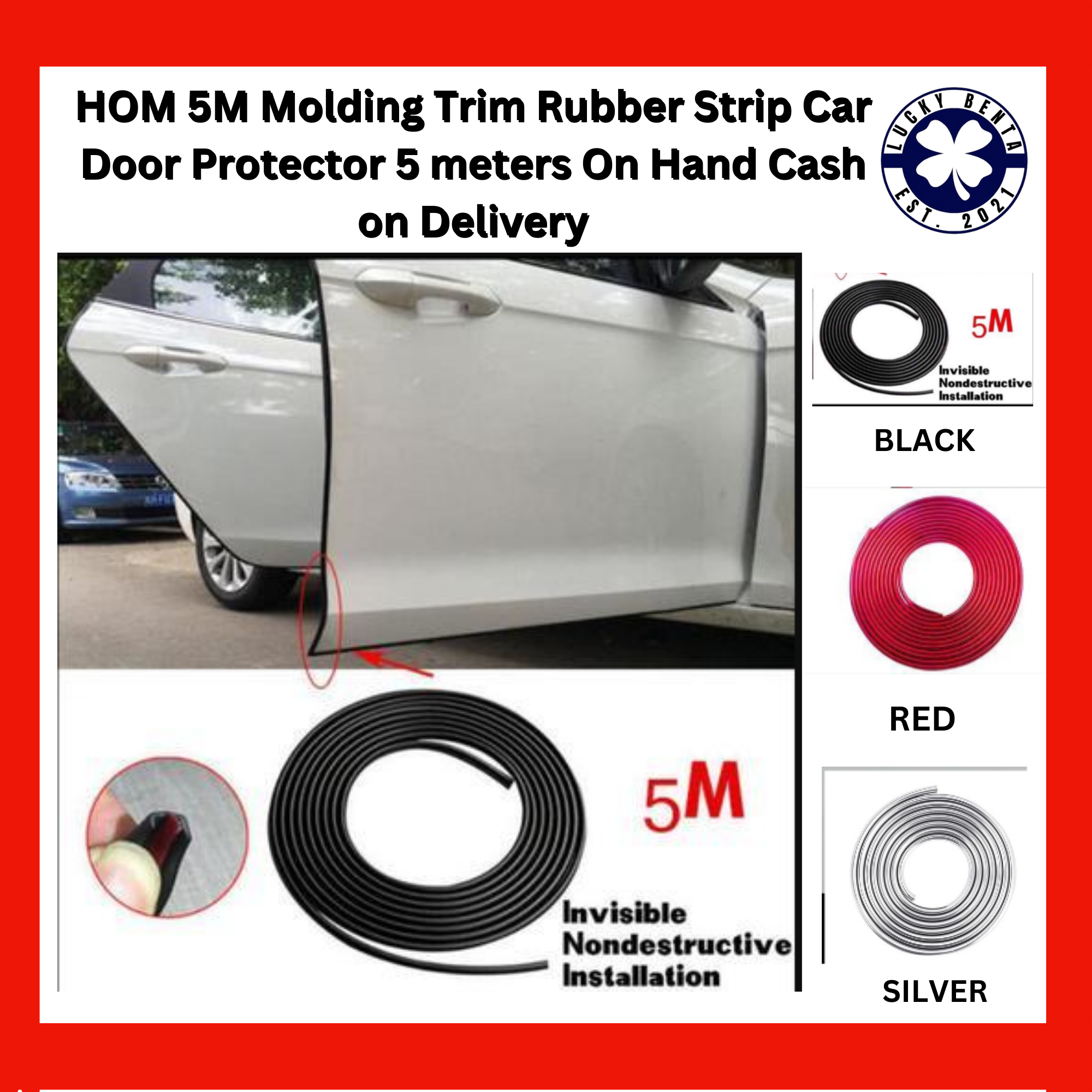 LB Samurai Black universal rear ducktail Q-73 COD | Lazada PH