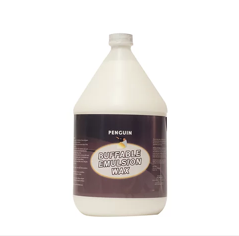 Buffable Emulsion Wax 1 Gallon best for concrete vinyl, marble and ...