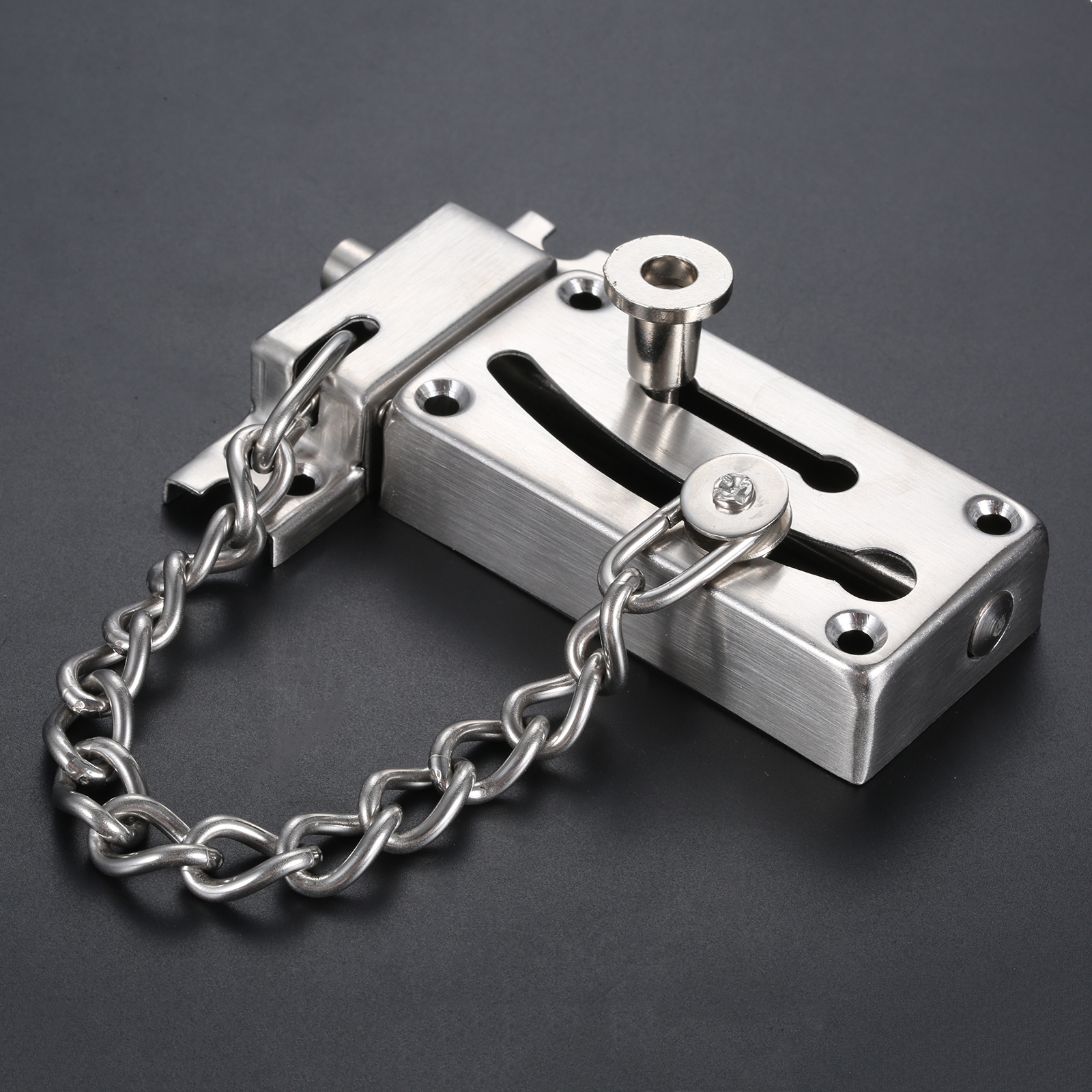 DRELD Heavy Duty Stainless Steel Door Latch Slide Bolt Latch Gate ...