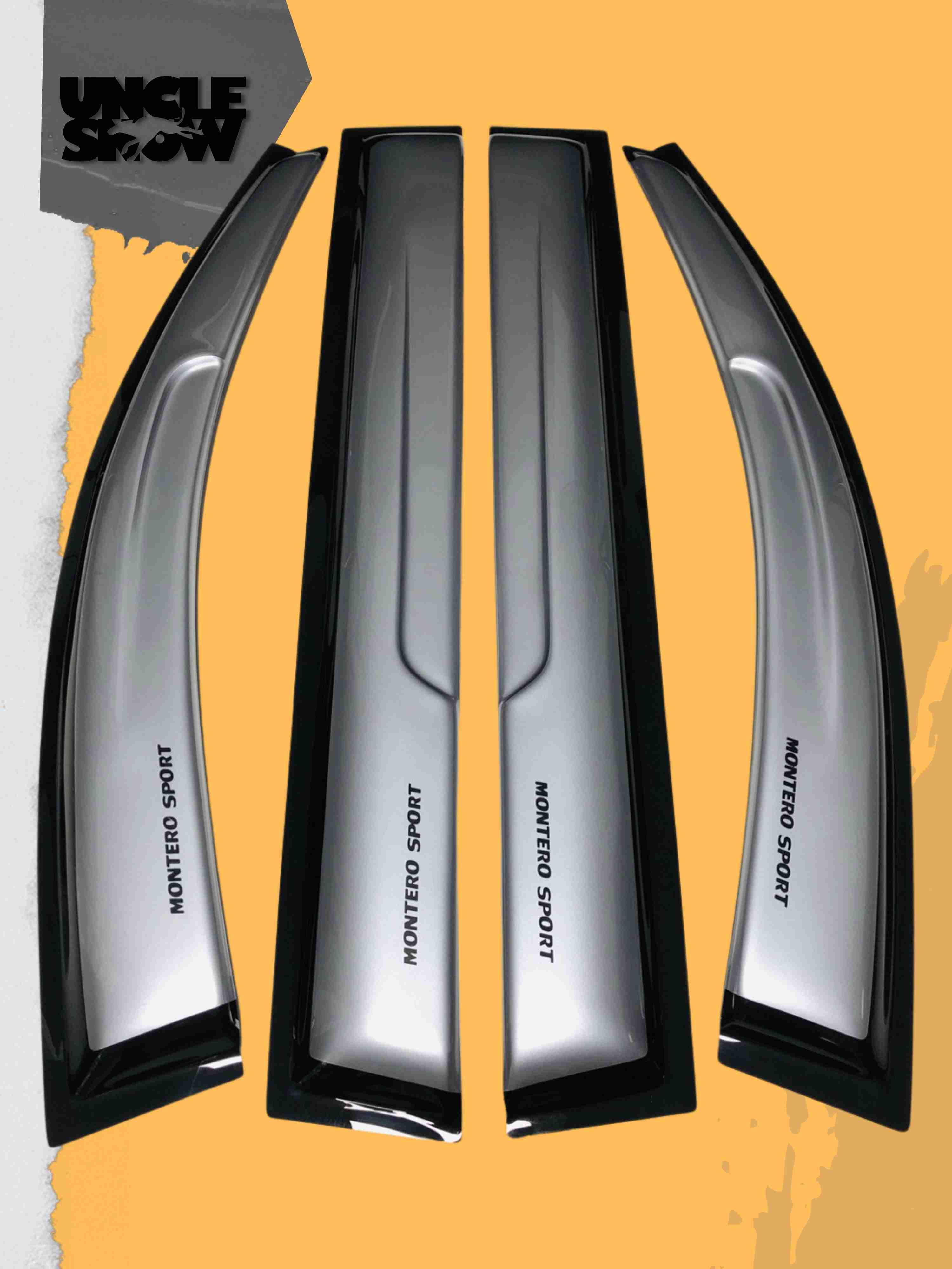 Rain Visor Mitsubishi Montero Sport 2008 2009 2010 2011 2012 2013 2014 ...