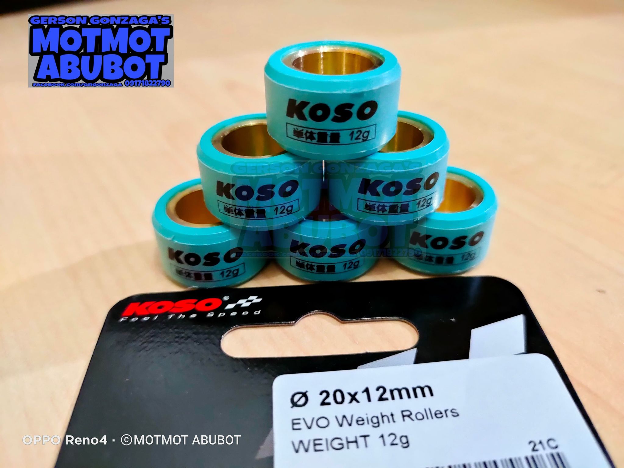 KOSO FLYBALL NMAX V1 V2 12g | Lazada PH