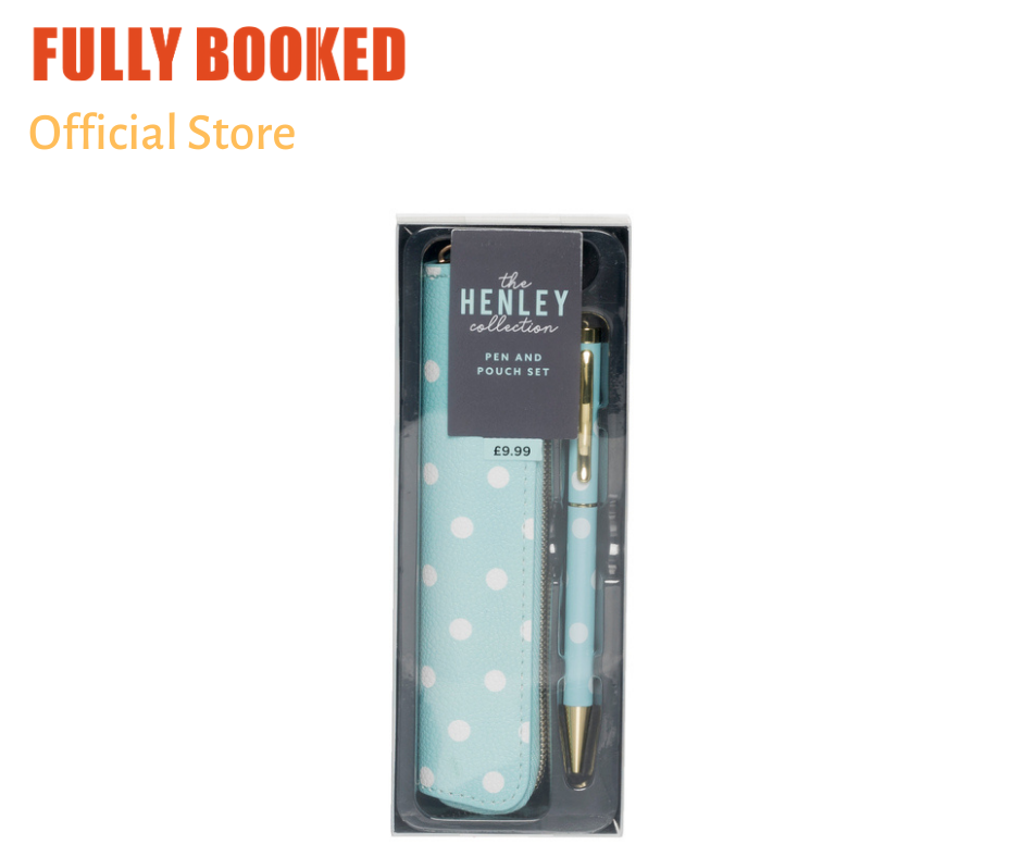 WHSmith: Henley Blue Dot Pen and Pouch Set (Black Ink) | Lazada PH