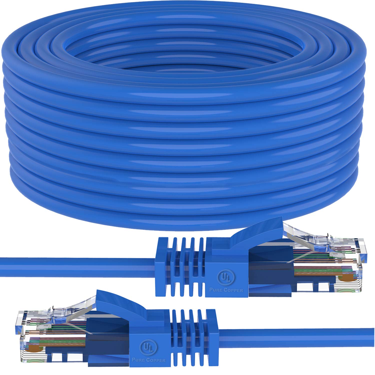 (CK)10/15/20/30/40M/50 300M Ethernet Cable High Speed RJ45 CAT5 ...