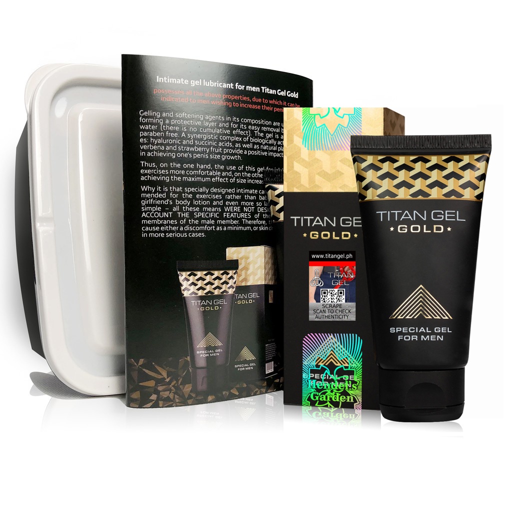 Russian Titan Gel Gold For Men | Lazada PH