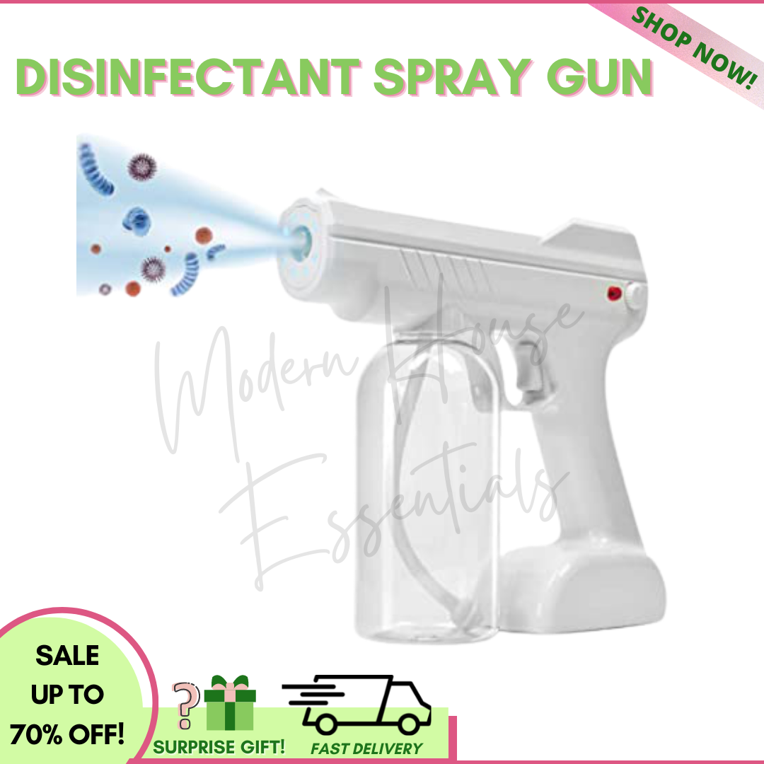 MODERN HOUSE: Wireless Fog Gun Machine FREE Disinfectant Solution ...