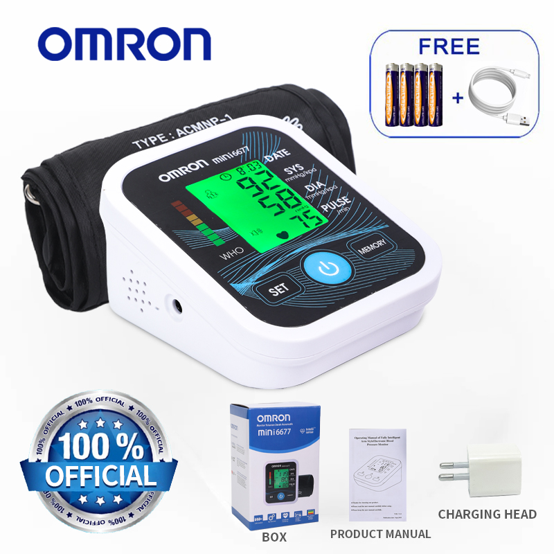 New Blood pressure monitor original omron digital upper arm health ...