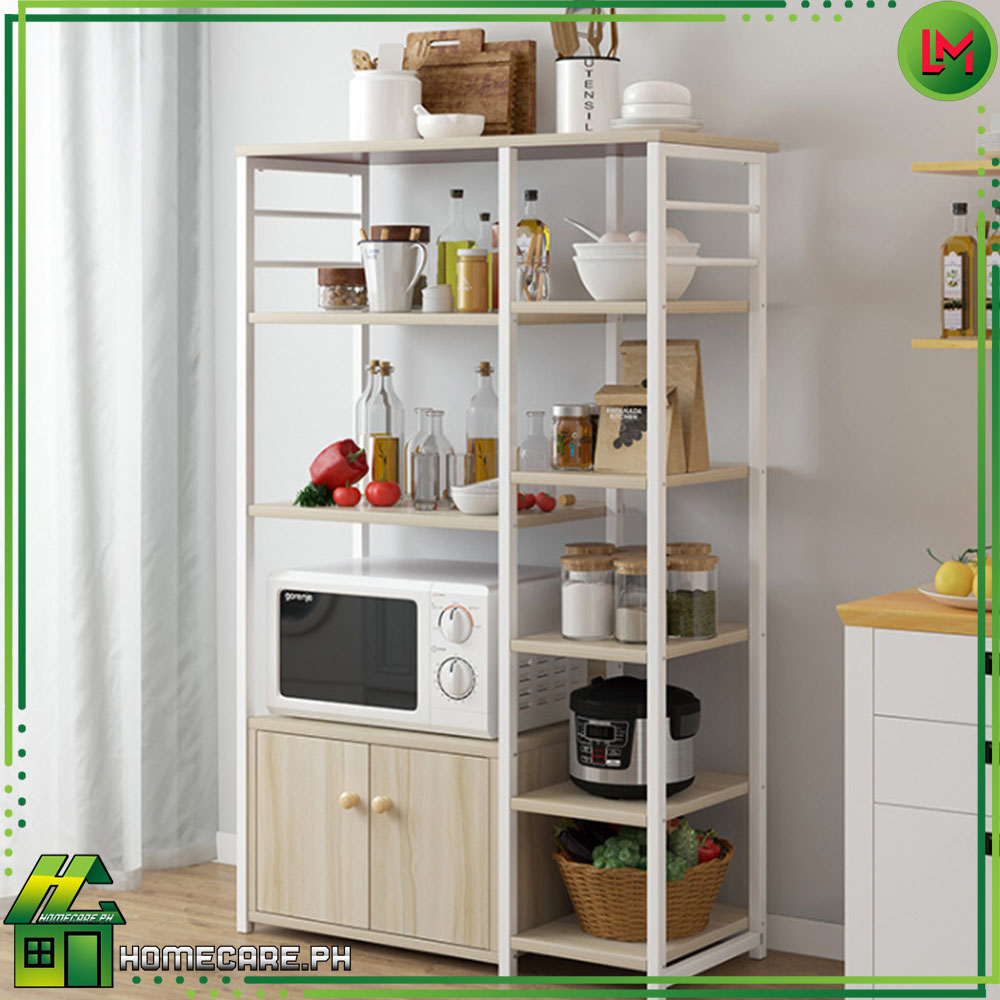 HOMECARE PH. HC-21 Kitchen Storage Rack with Microwave Oven Shelf with ...