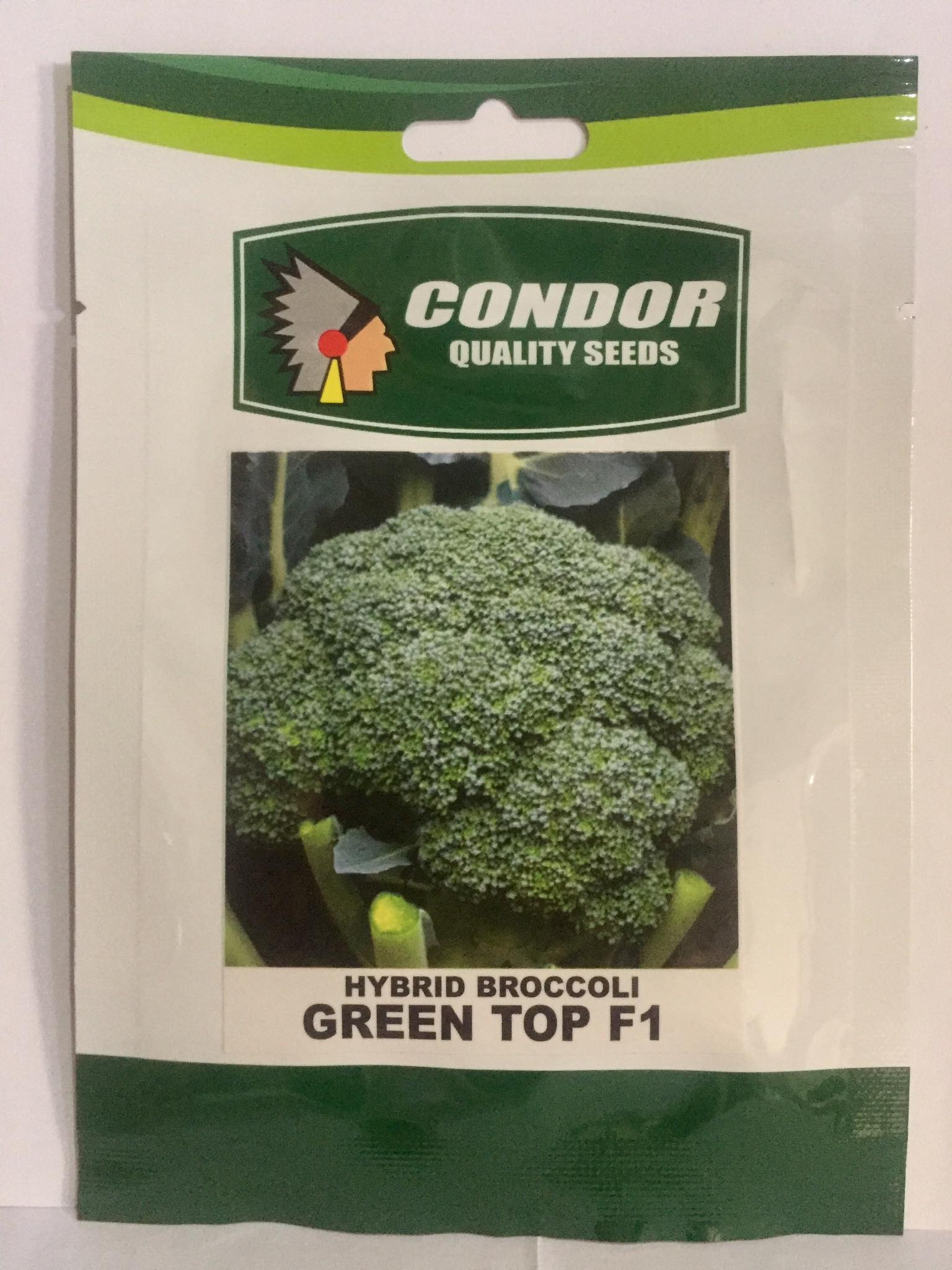 Broccoli Condor Quality Seeds Hybrid Broccoli Green Top F1 0.5gms ...