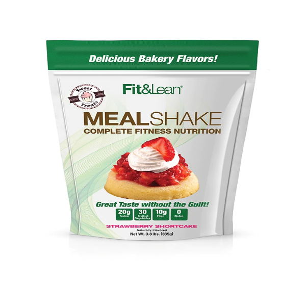 FIT&LEAN MEAL SHAKE 365 GRAMS STRAWBERRY SHORTCAKE | Lazada PH