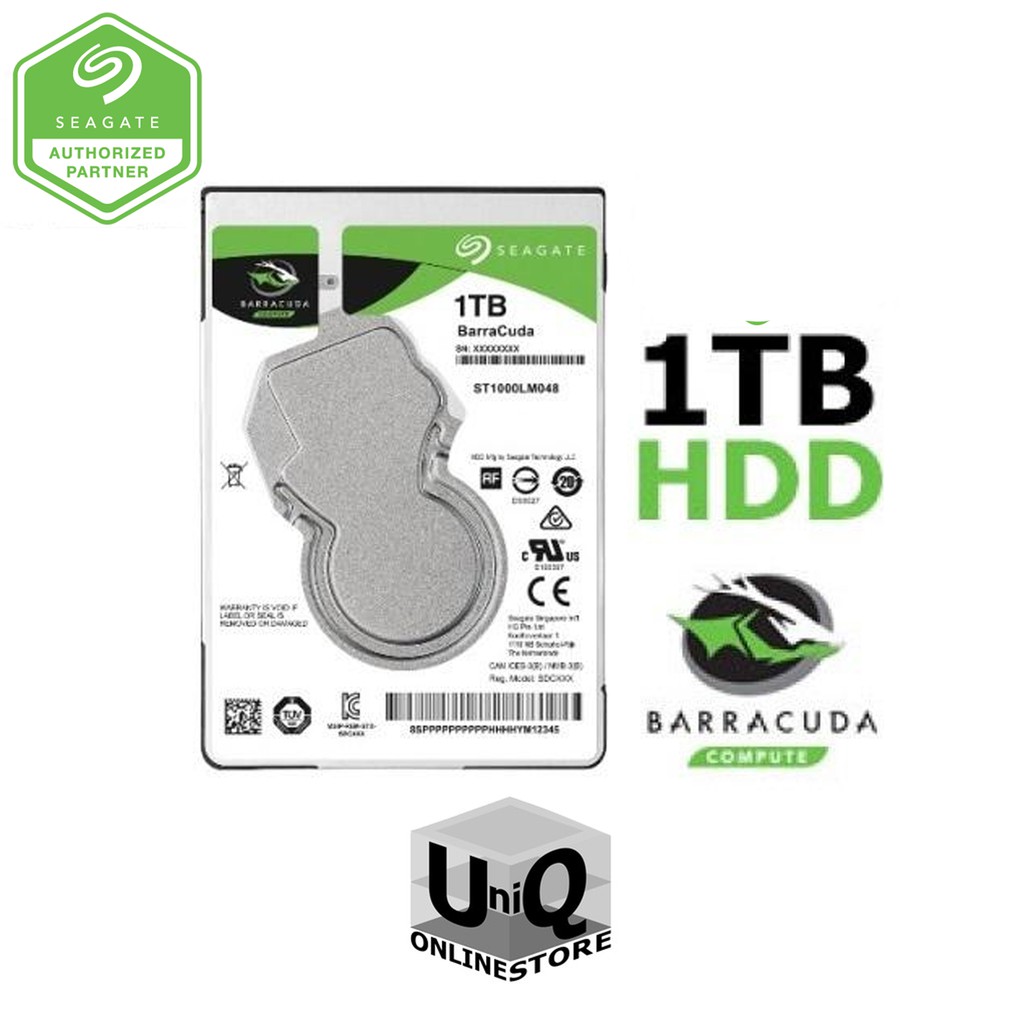 【Ready Stock】 Seagate 1TB BarraCuda SATA 6Gbs 128MB Cache 2.5-Inch ...