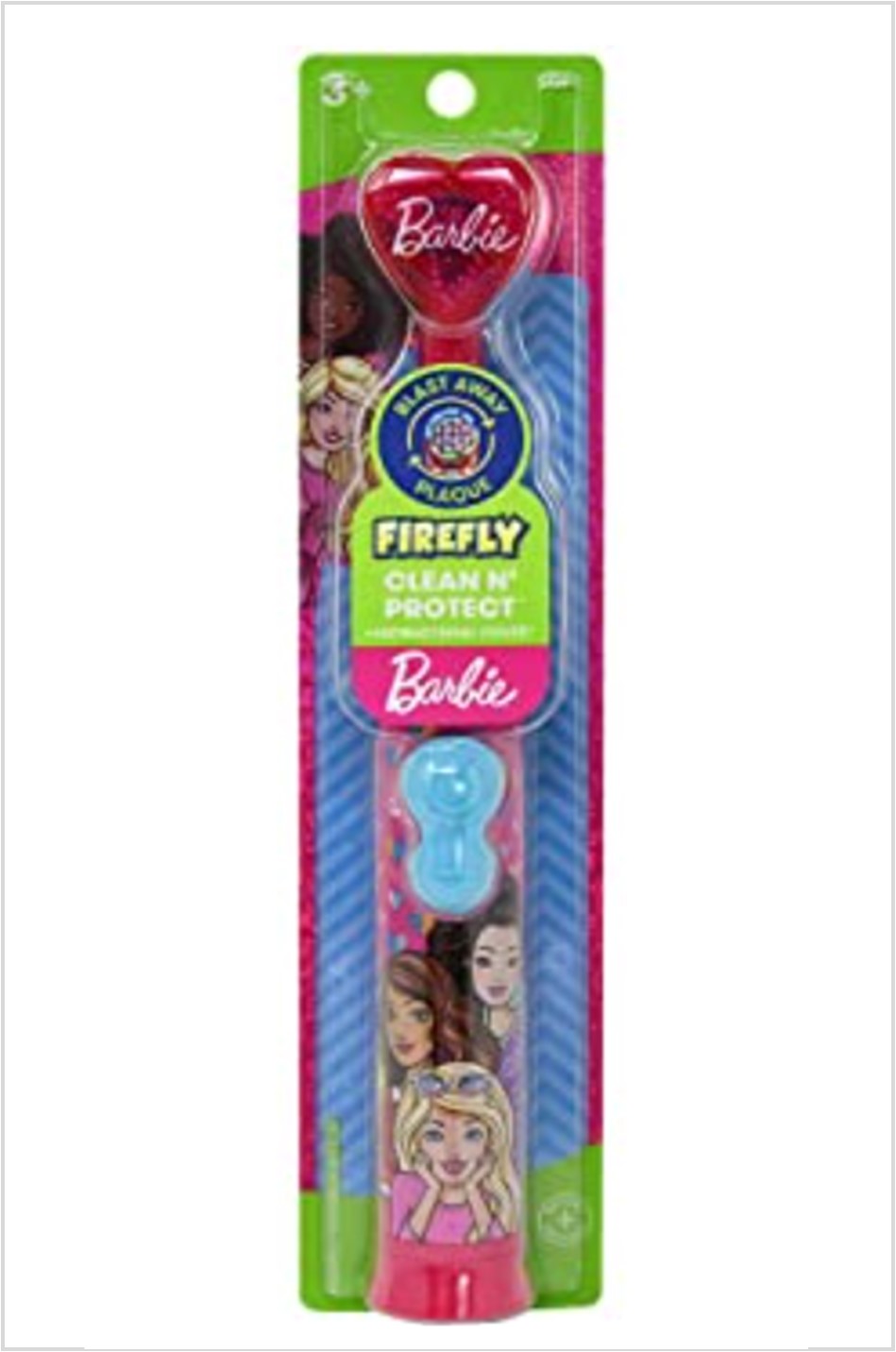 Barbie Toothbrush Firefly Power Battery Operated with Cap | Lazada PH