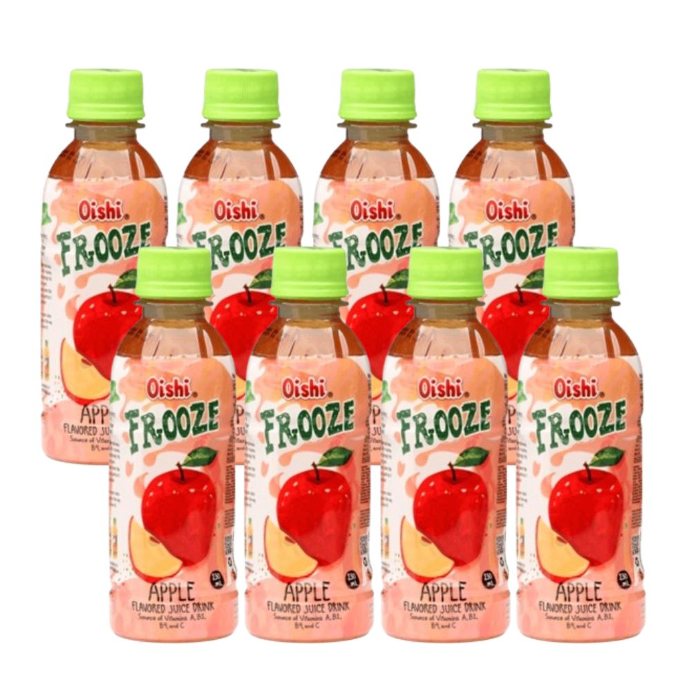 Oishi Frooze Apple Flavored Juice Drink 230Ml - Pack of 8 | Lazada PH