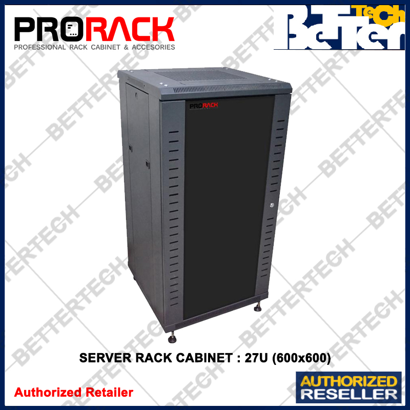 PRORACK 27U (600x600mm) Server Rack Cabinet (For Self-Assembly) | Lazada PH