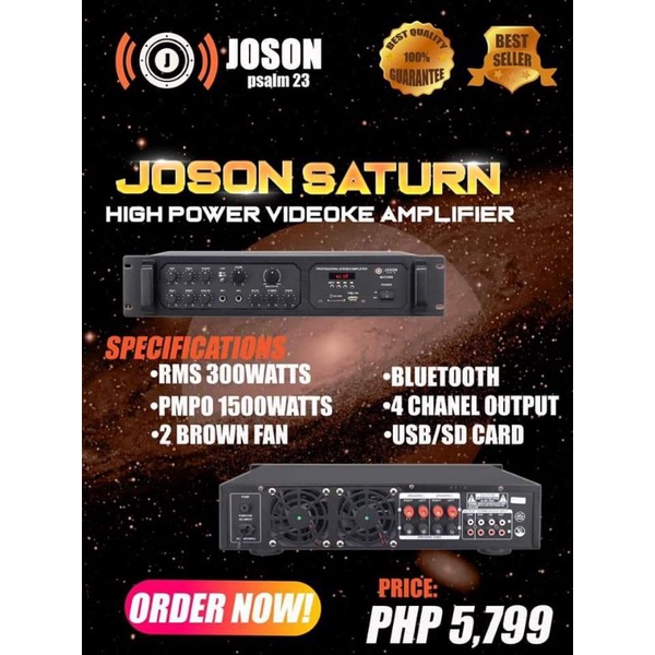 JOSON SATURN THE ORIGINAL AMPLIFIER | Lazada PH