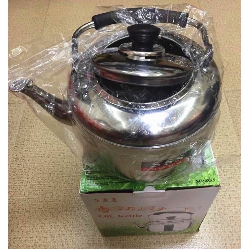 COD TUZI takure kettle 3L 4L kettle stainless whistling kettle pot 55S ...