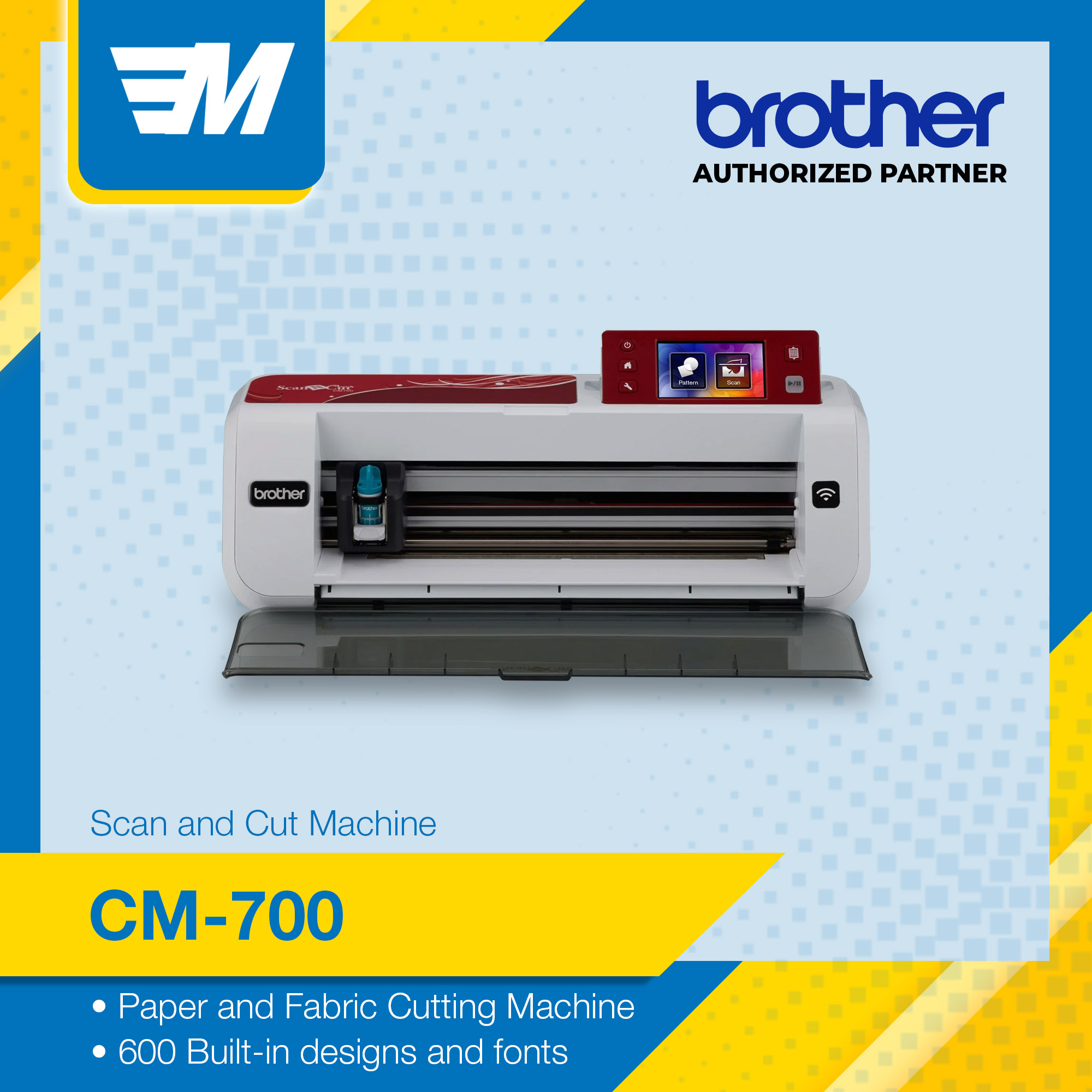 Brother CM700 ScanNCut Hobby Cutting Machine | Lazada PH