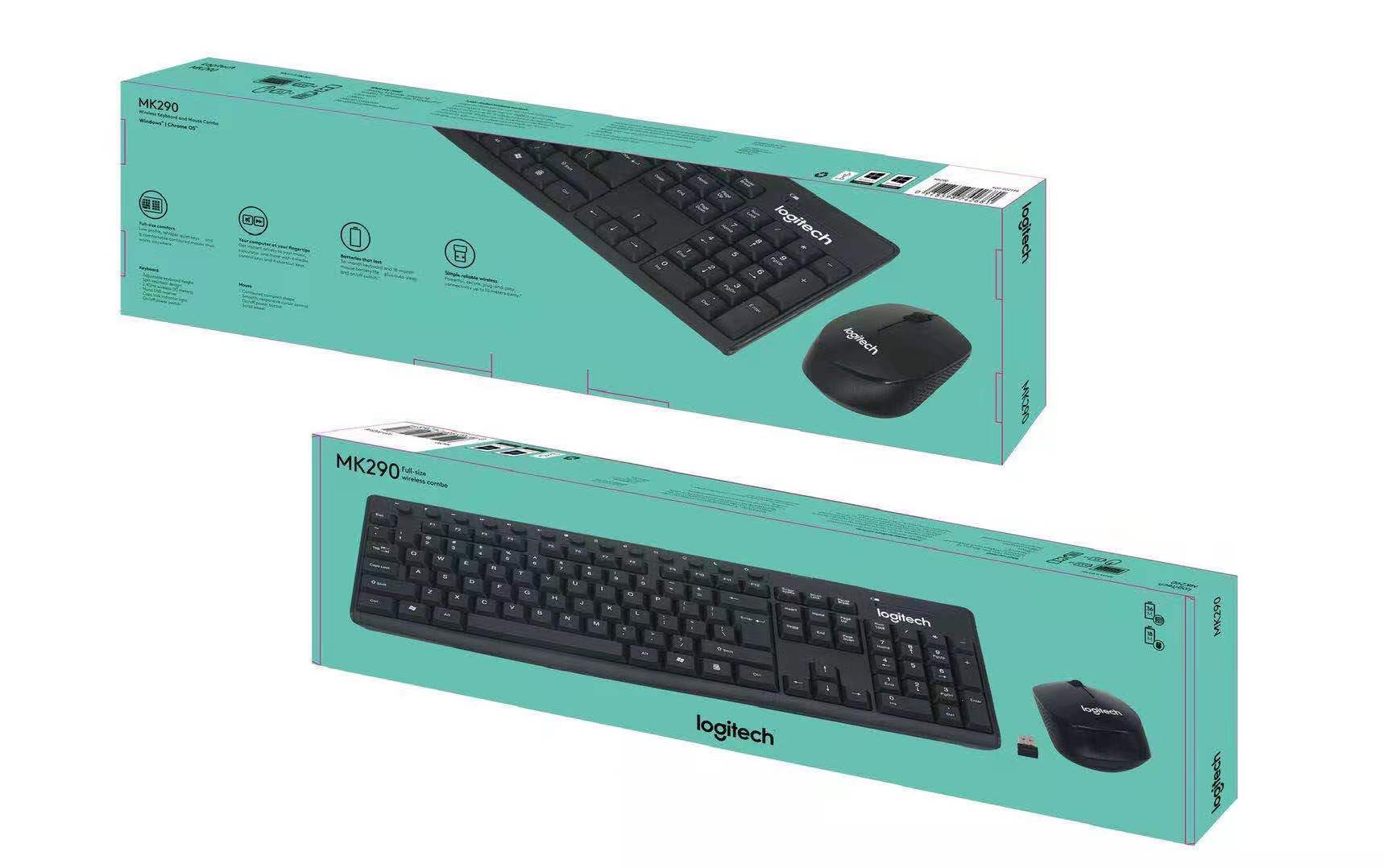 Logitech Wireless Combo MK290 - Keyboard and mouse set | Lazada PH