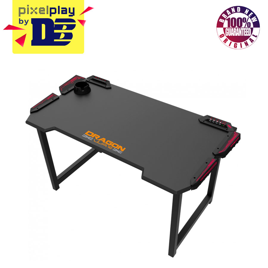 DRAGONWAR LED GAMING TABLE GT-005 (BLACK) | Lazada PH